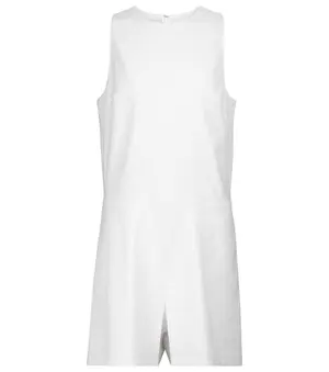 Vince Linen Playsuit - White