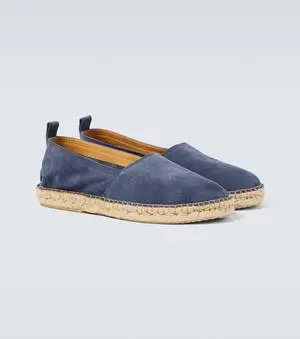 Frescobol Carioca Helio Suede Espadrilles - Blue