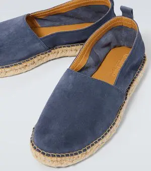 Frescobol Carioca Helio Suede Espadrilles - Blue