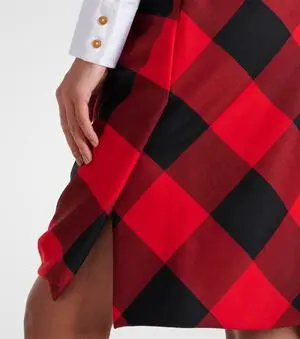 VIVIENNE WESTWOOD Drunken Drape Midi Skirt