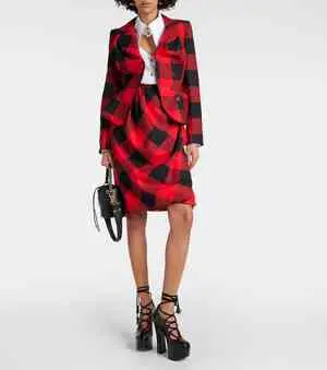 VIVIENNE WESTWOOD Drunken Drape Midi Skirt