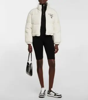 Prada Logo Leather Sneakers