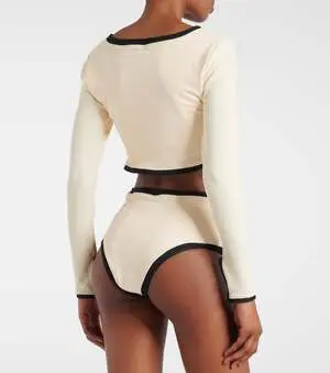 SAME The Grace Cropped Rashguard