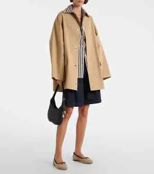 MALONE SOULIERS Misty Canvas Ballet Flats