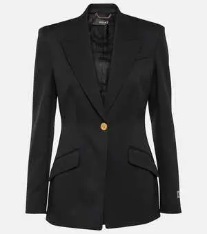Versace Button Detailed Blazers For Women