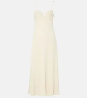 Johanna Ortiz Cutout Maxi Dress - White