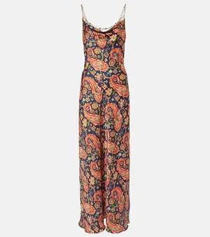 Rabanne Paisley Printed Maxi Dress - Multicoloured