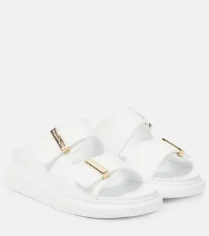 Alexander Mcqueen Open Toe Slides Slipper