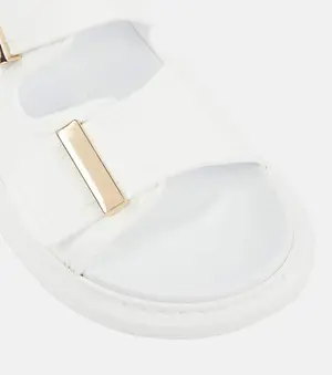 Alexander McQueen Hybrid Sandals - White