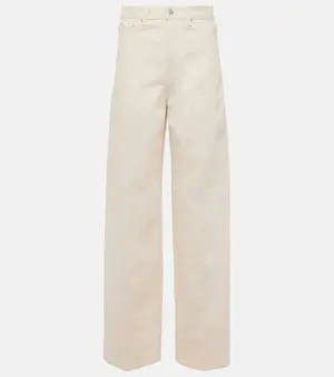 TOTEME High-rise Wide-leg Jeans