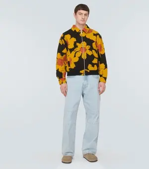 THE ELDER STATESMAN Senna Bomber Jacket