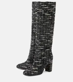 GIANVITO ROSSI Boucle Knee-high Boots