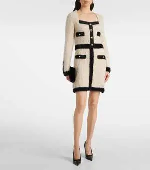 Nina Ricci Tweed Miniskirt