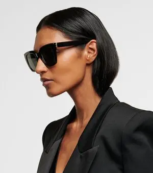 Saint Laurent Monogram Oversized Sunglasses