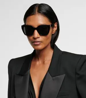 Saint Laurent Monogram Oversized Sunglasses
