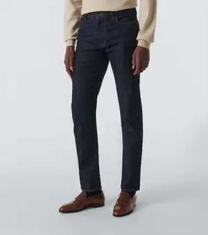 Loro Piana Quarona Mid-rise Slim Jeans