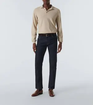 Loro Piana Quarona Mid-rise Slim Jeans