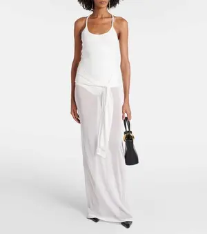 Jacquemus La Robe Maille Nodo Gown