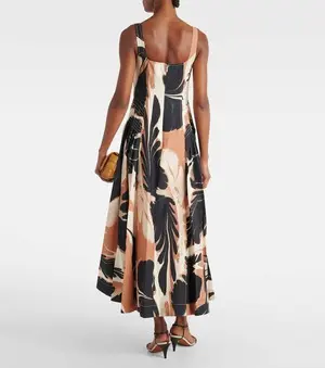 Simkhai Paola Printed Maxi Dress