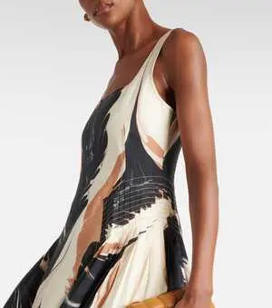 Simkhai Paola Printed Maxi Dress
