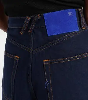 Burberry High-rise Wide-leg Jeans