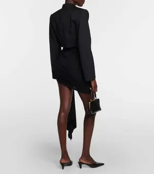 Christopher Esber Arched Palm Sash Mini Skirt