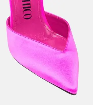 Attico Perine 105 Satin Pumps