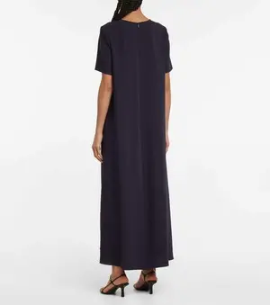THE ROW Robi T-shirt Maxi Dress - Blue