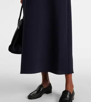 THE ROW Robi T-shirt Maxi Dress - Blue