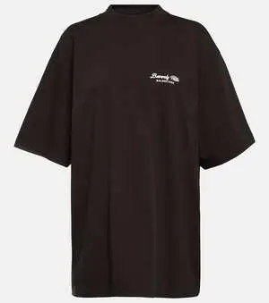 Balenciaga Printed Cotton T-shirt