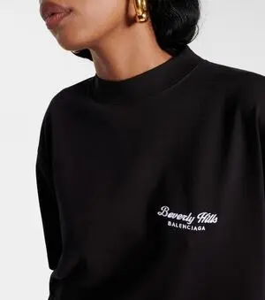 Balenciaga Printed Cotton T-shirt