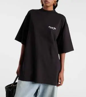 Balenciaga Printed Cotton T-shirt