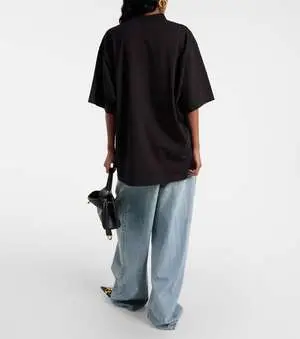 Balenciaga Printed Cotton T-shirt