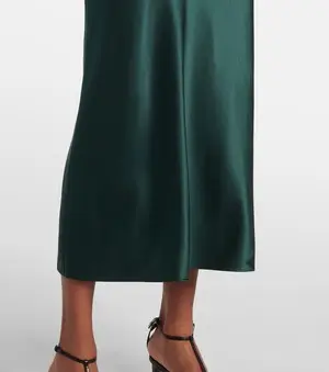 Veronica Beard Bixie Silk-blend Satin Slip Dress