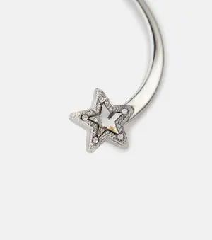 JIMMY CHOO Crystal-embellished Single Ear Cuff