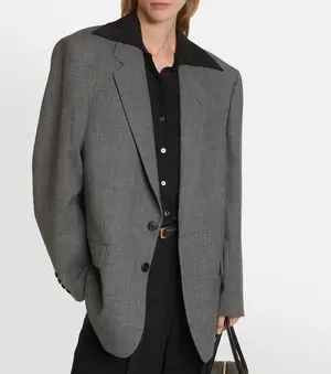 THE ROW Phil Oversized Virgin Wool Blazer