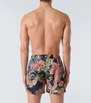 Etro Printed Swim Trunks