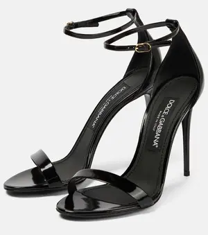 Dolce & Gabbana Patent Leather Sandals