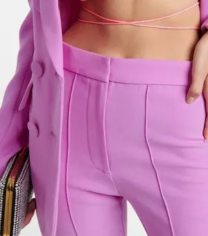 Alex Perry Dallin High-rise Cropped Pants