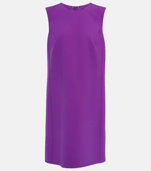 Oscar De La Renta Wool-blend Mini Dress