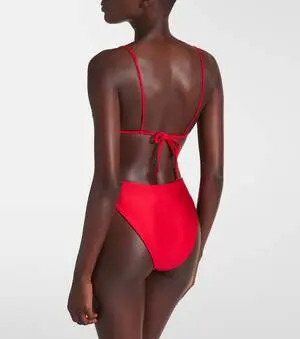 Jade Swim Incline High-rise Bikini Bottoms