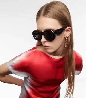 Loewe Inflated Oval Sunglasses