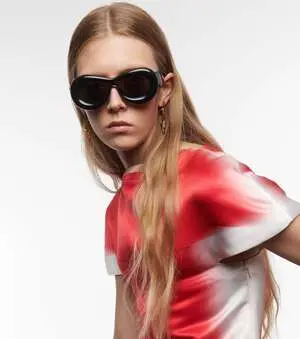 Loewe Inflated Oval Sunglasses