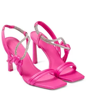 Simkhai Gold Tone Sandals For Women