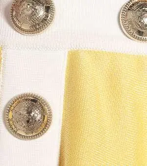 Balmain High-rise Knit Shorts