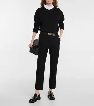 GIANVITO ROSSI Harris Leather Loafers