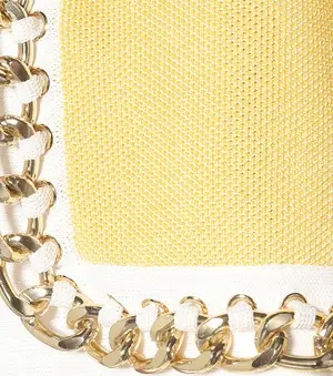 Balmain Chain-link Knit Cropped Jacket