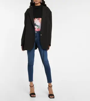 Ag Mid-rise Skinny Ankle Jeans