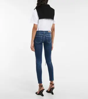 Ag Mid-rise Skinny Ankle Jeans