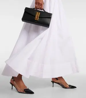 Staud Wells Cotton Poplin Maxi Dress - White